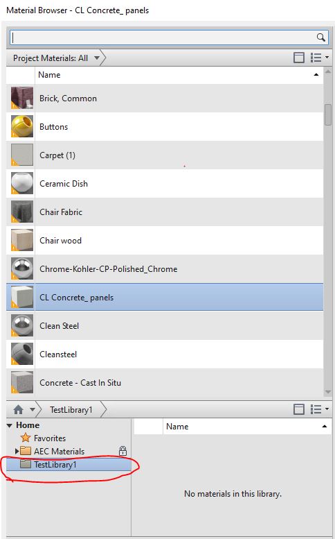 Assigning a Created material to a Material Library - Autodesk Community