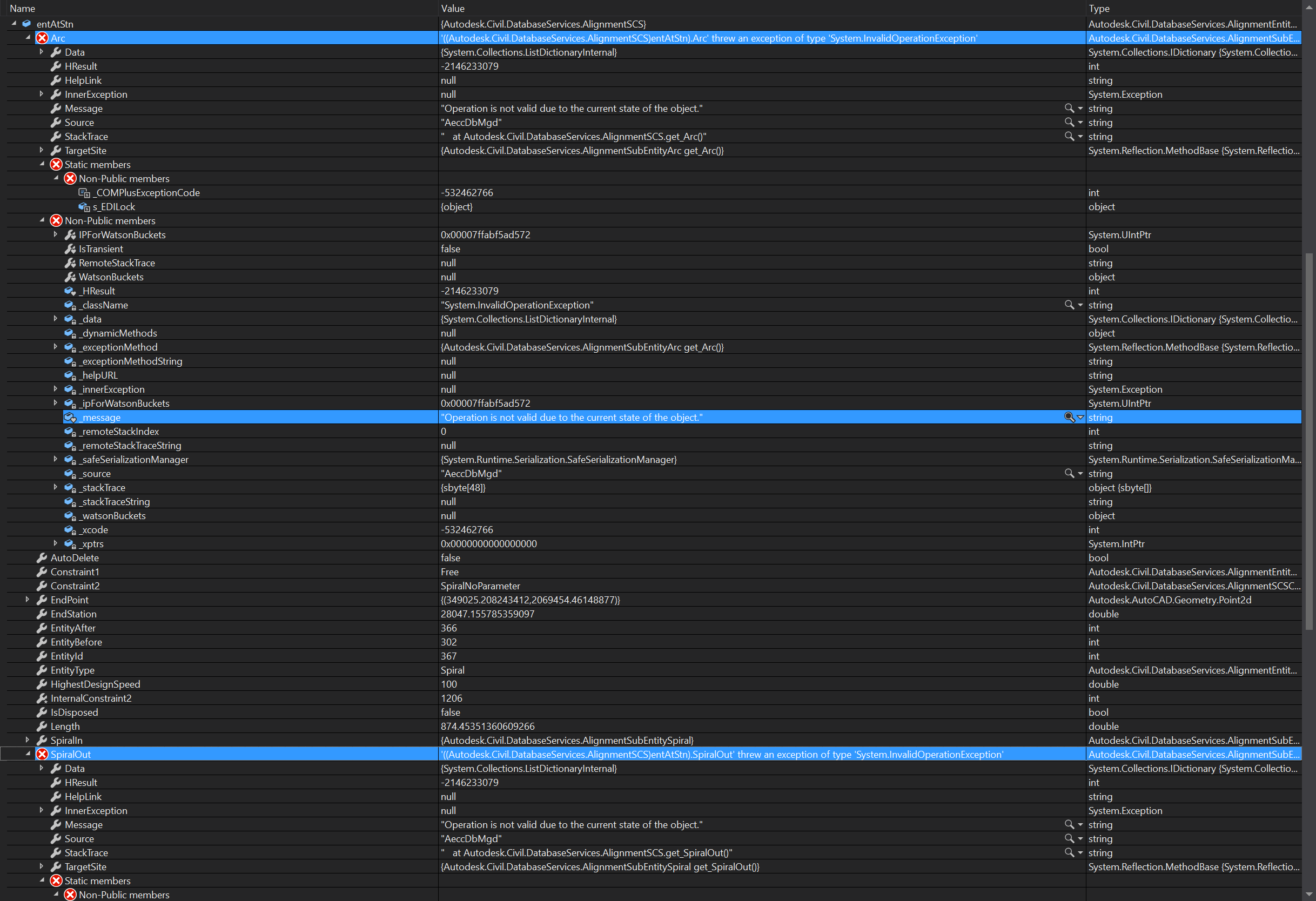 Solved: Access Parameters from Alignment Entities with No Parameter Constraint - Autodesk Community
