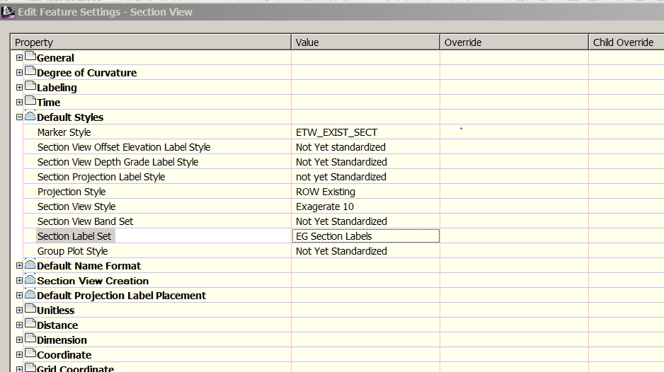 Section label sets - civil 3d 2013 - Autodesk Community