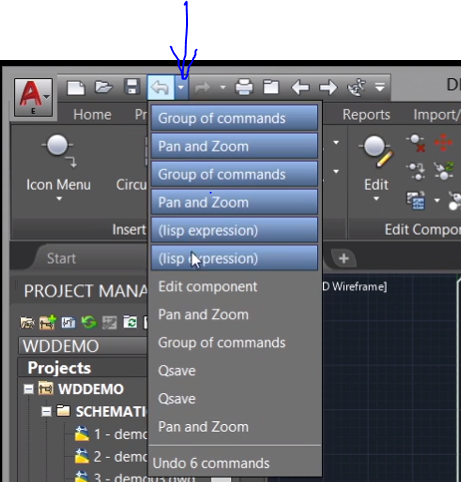 Solved: Undo and Redo Buttons Dropdown/Flyout Missing - Autodesk Community