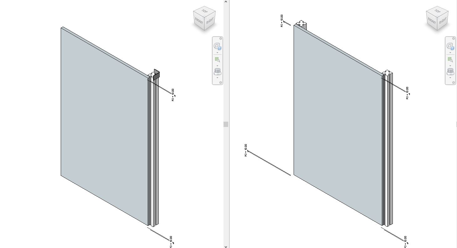Solved: Glass Wall Cladding with Studs and Joints - Autodesk Community