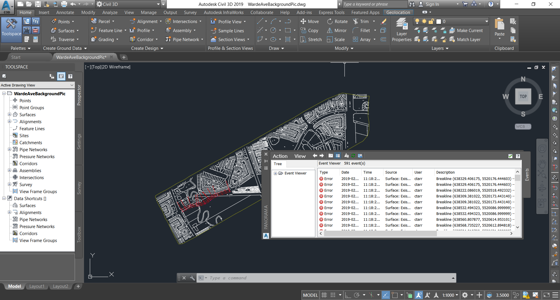 Creating surface from Lidar data - Autodesk Community