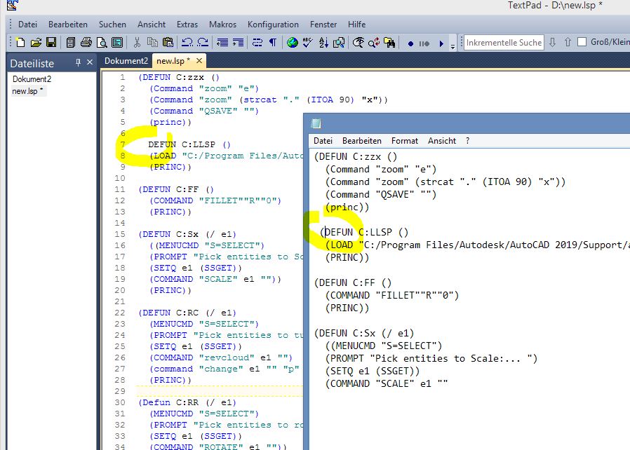 ACAD.LSP Loads, and only the 1st one runs, the rest don't load/work. - Autodesk Community