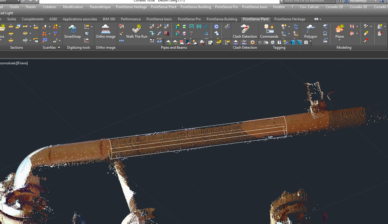 Pipe modeling in PointSense Plant - Autodesk Community