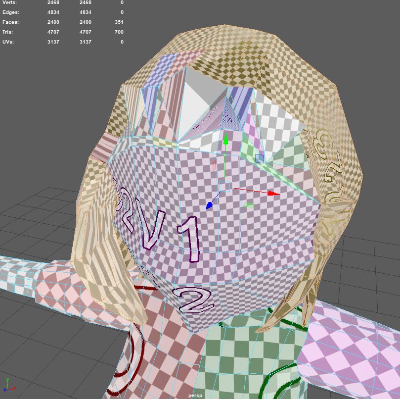 Not Able To Sew Uv Shells Together Autodesk Community 