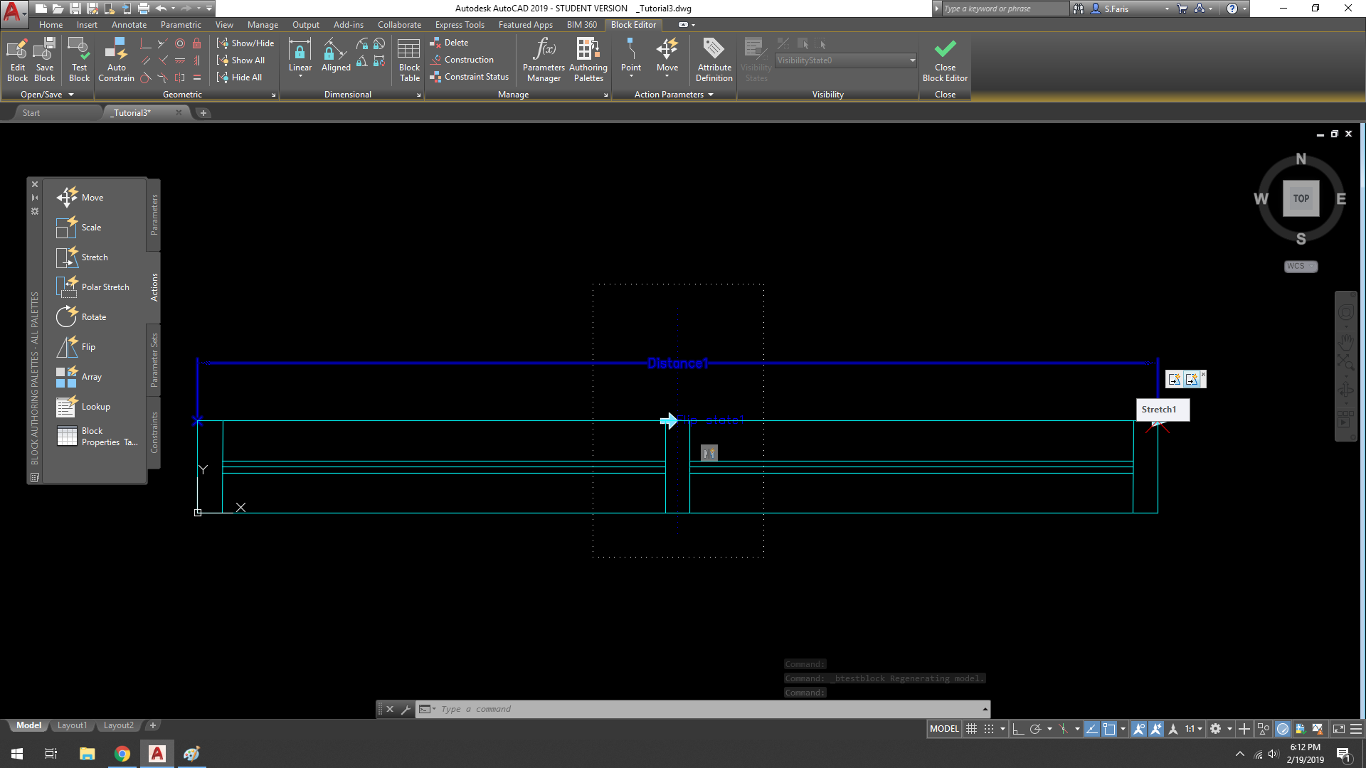 Solved: Flip Action Rotates accordingly with Stretch Parameter ...