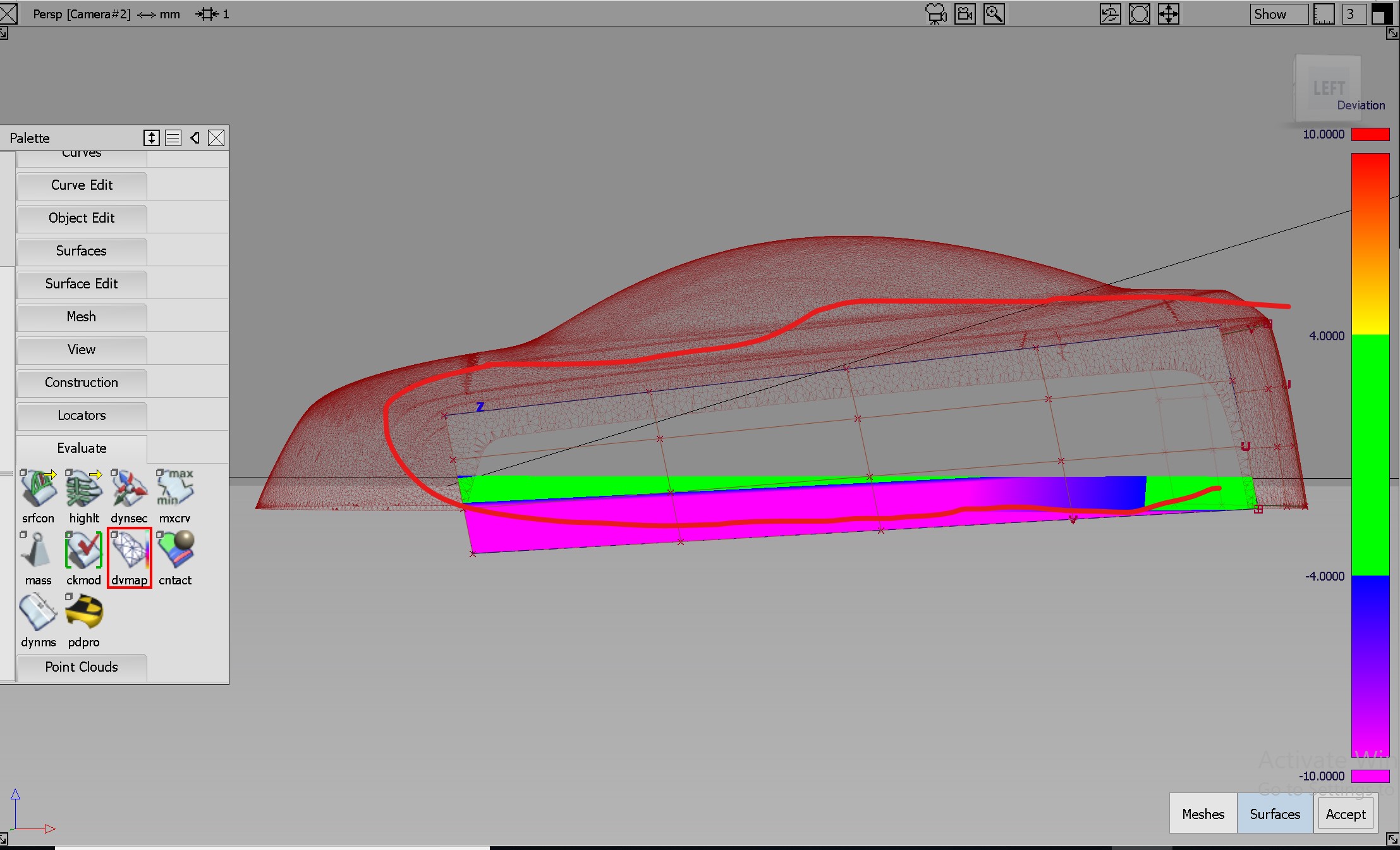 Im Having Issues With My Deviation Map Autodesk Community