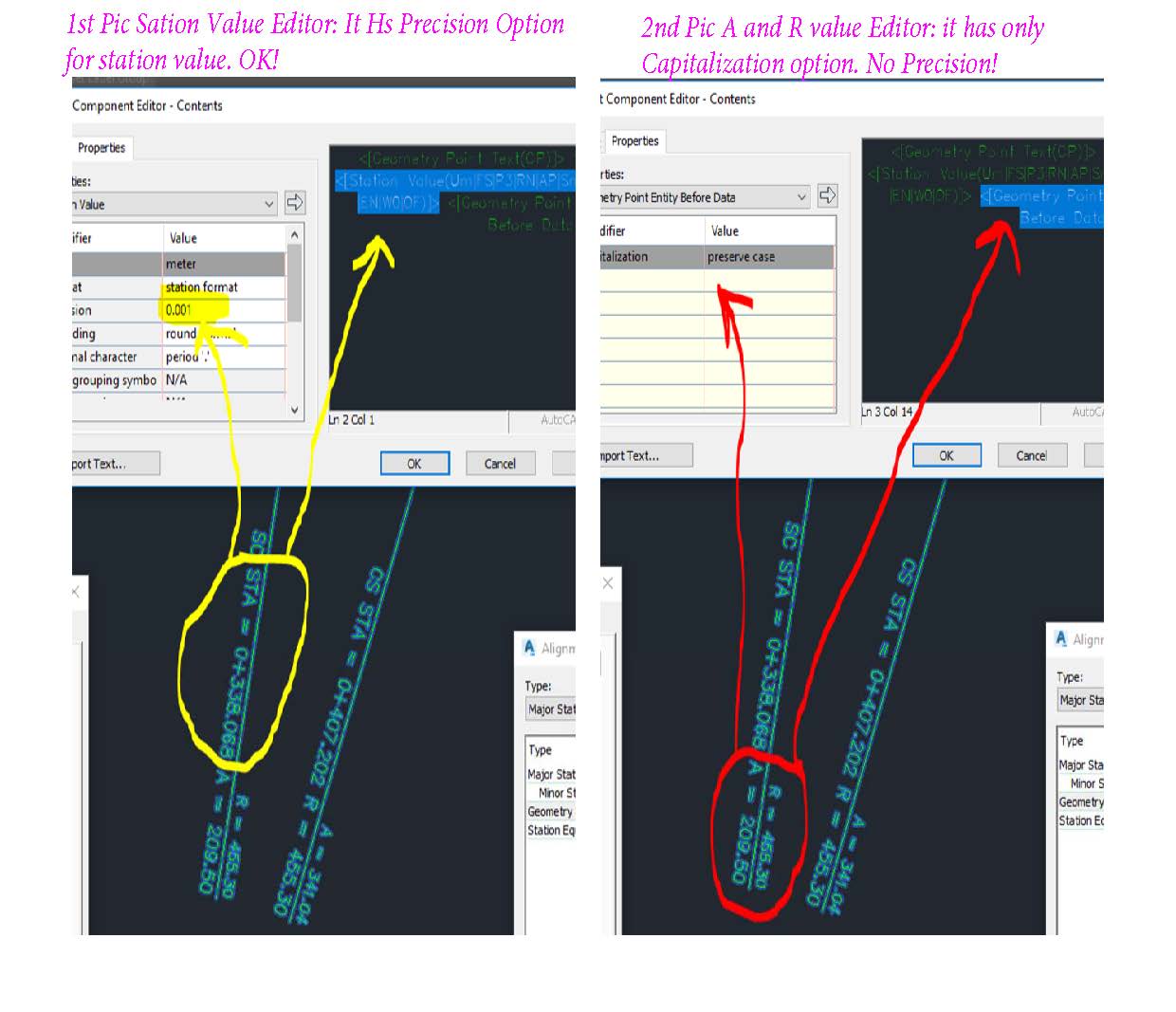 Solved: Geometry Point Entity Before and After Data precision - Autodesk Community