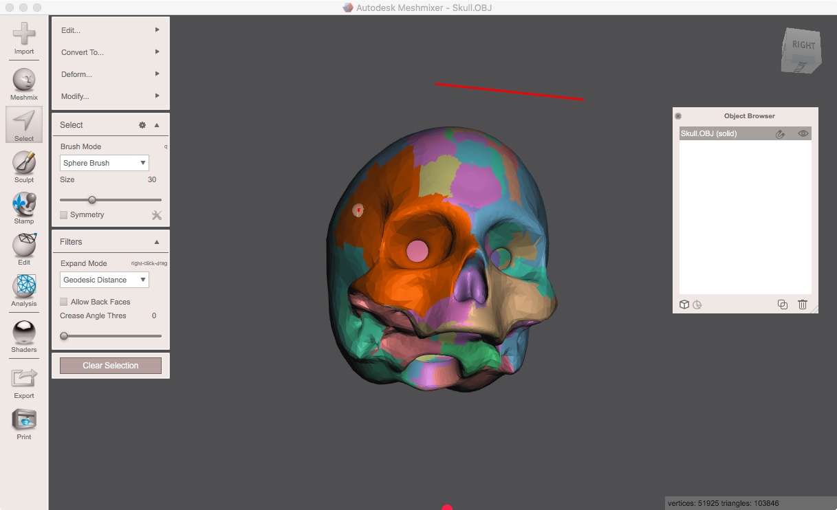 Solved: Inverting an entire mesh with meshlab/meshmixer - Autodesk Community