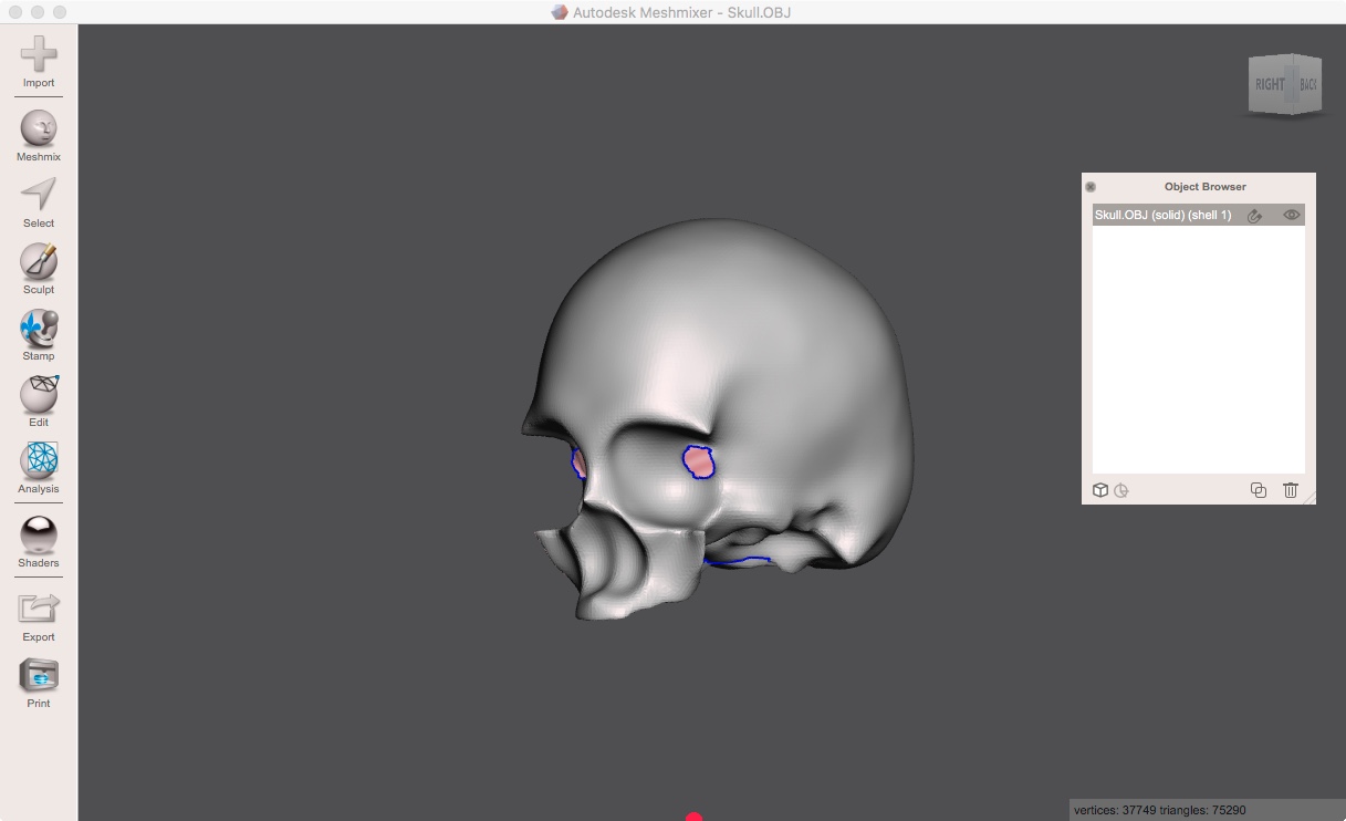 Solved: Inverting an entire mesh with meshlab/meshmixer - Autodesk Community