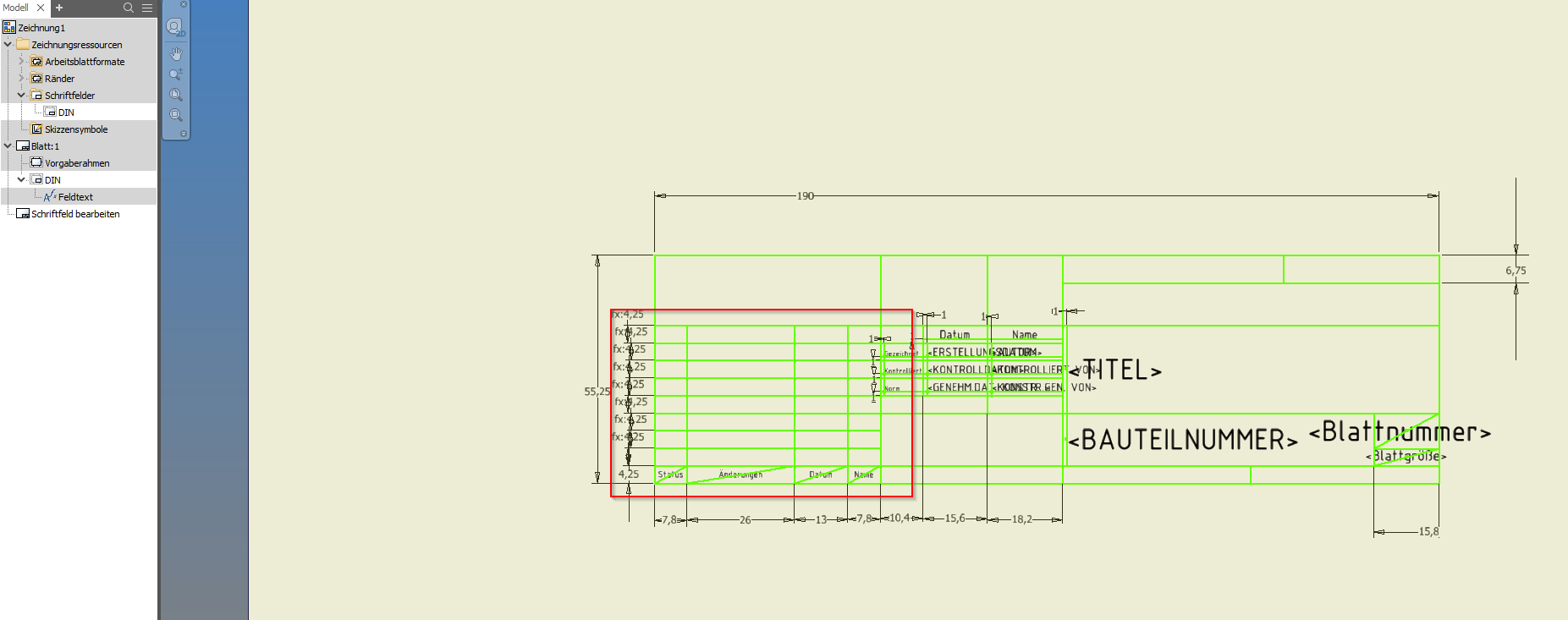 Gelöst: Revisionstabelle bewegen/positionieren mit iLogic, Inventor ...