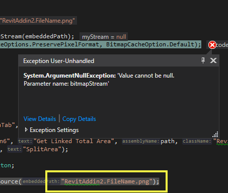Solved: Ribbon panel button image from embedded resource - Autodesk ...