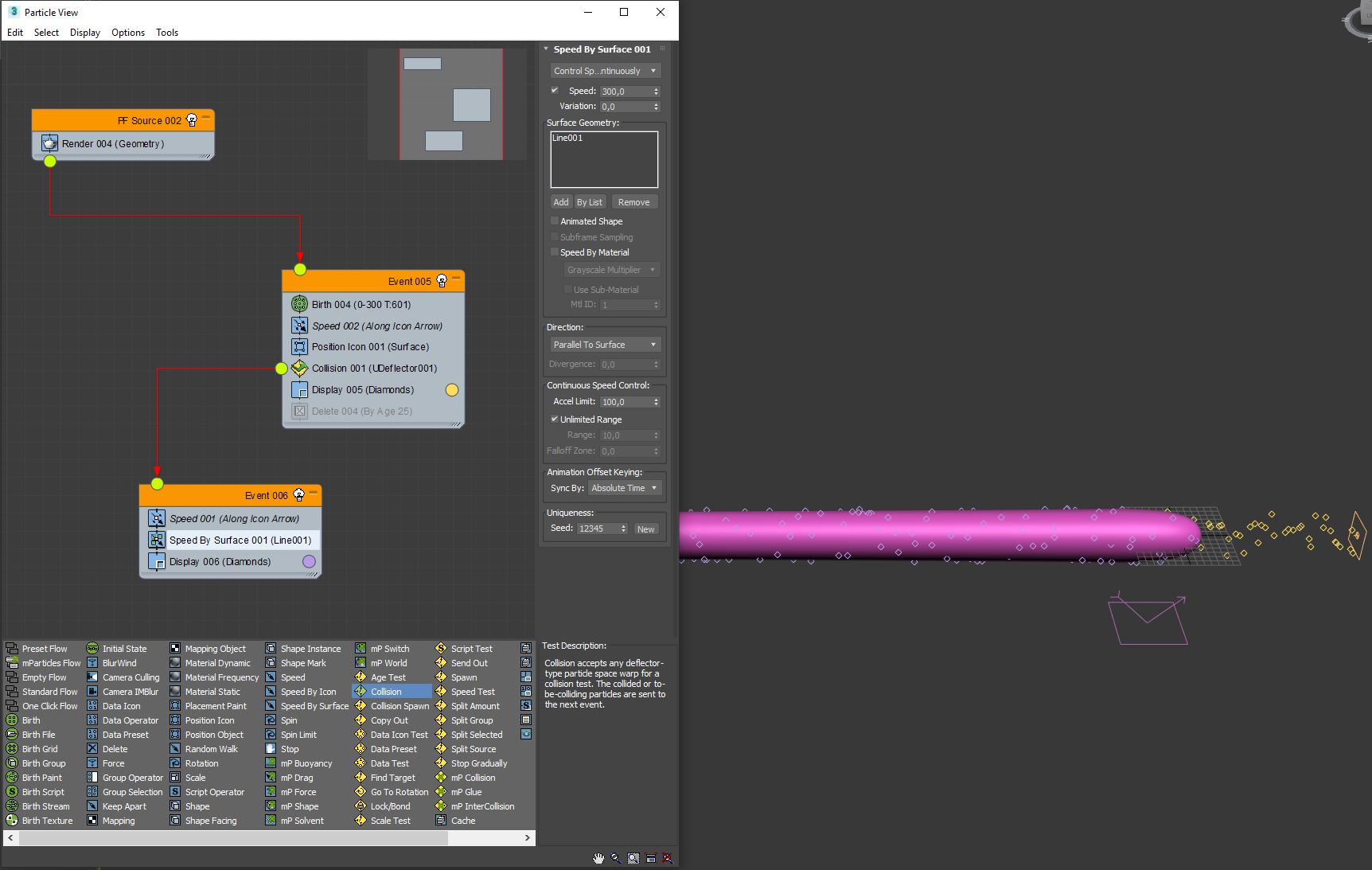 Solved: Lock/Bond particles STRAIGHT along surface - Autodesk Community