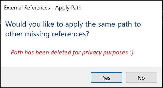 External references - Apply path - Autodesk Community