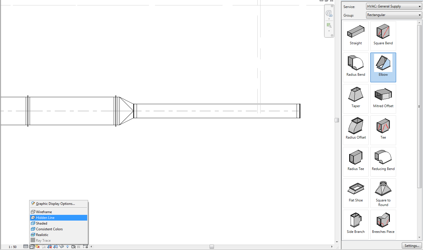 Revit Fabrication Mep Rectangular Duct Centre Line Autodesk Community