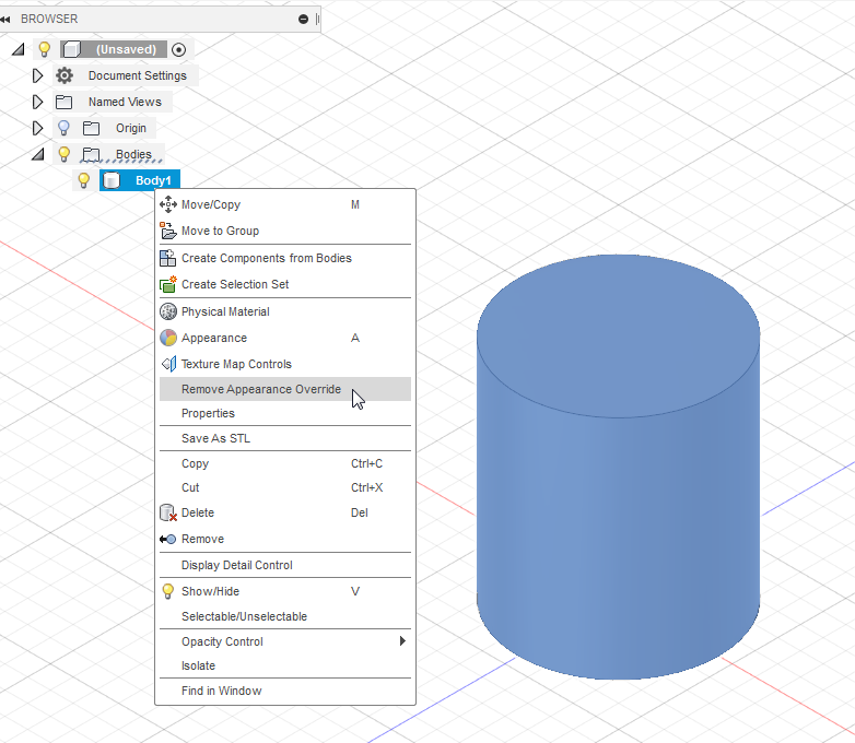 Material appearance is only displayed when dialog is open. - Autodesk ...