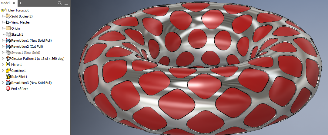 Solved: Help Creating a Hexagonal Torus - Autodesk Community