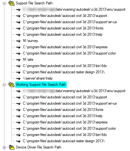 Support File Search Path automatically removes locations I'm adding - Page 3 - Autodesk Community