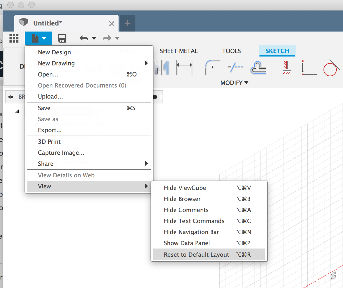 Solved: Accessing Sketch Menu Constraints Panel - Autodesk Community