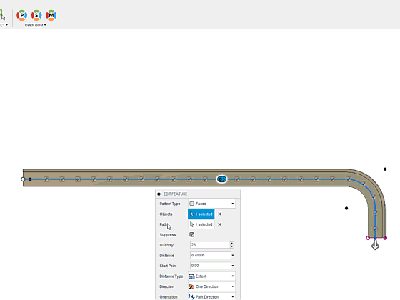 Solved: Pattern along a path - Autodesk Community