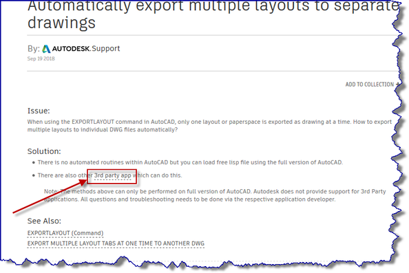 Solved: EXPORTLAYOUT - Lisp file for exporting multiple tabs to separate drawings - Autodesk ...