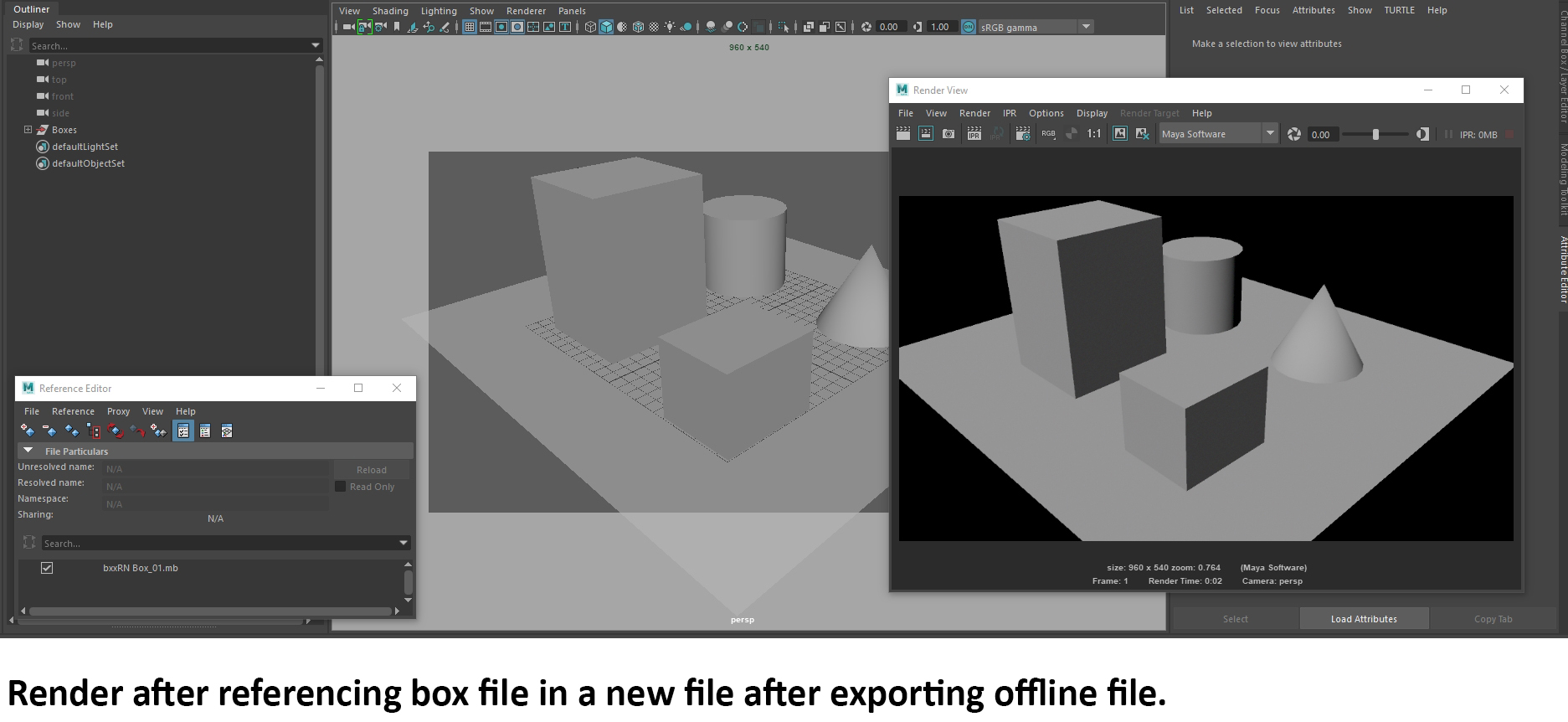 Assigning offline file (editMA). not properly working. - Autodesk Community
