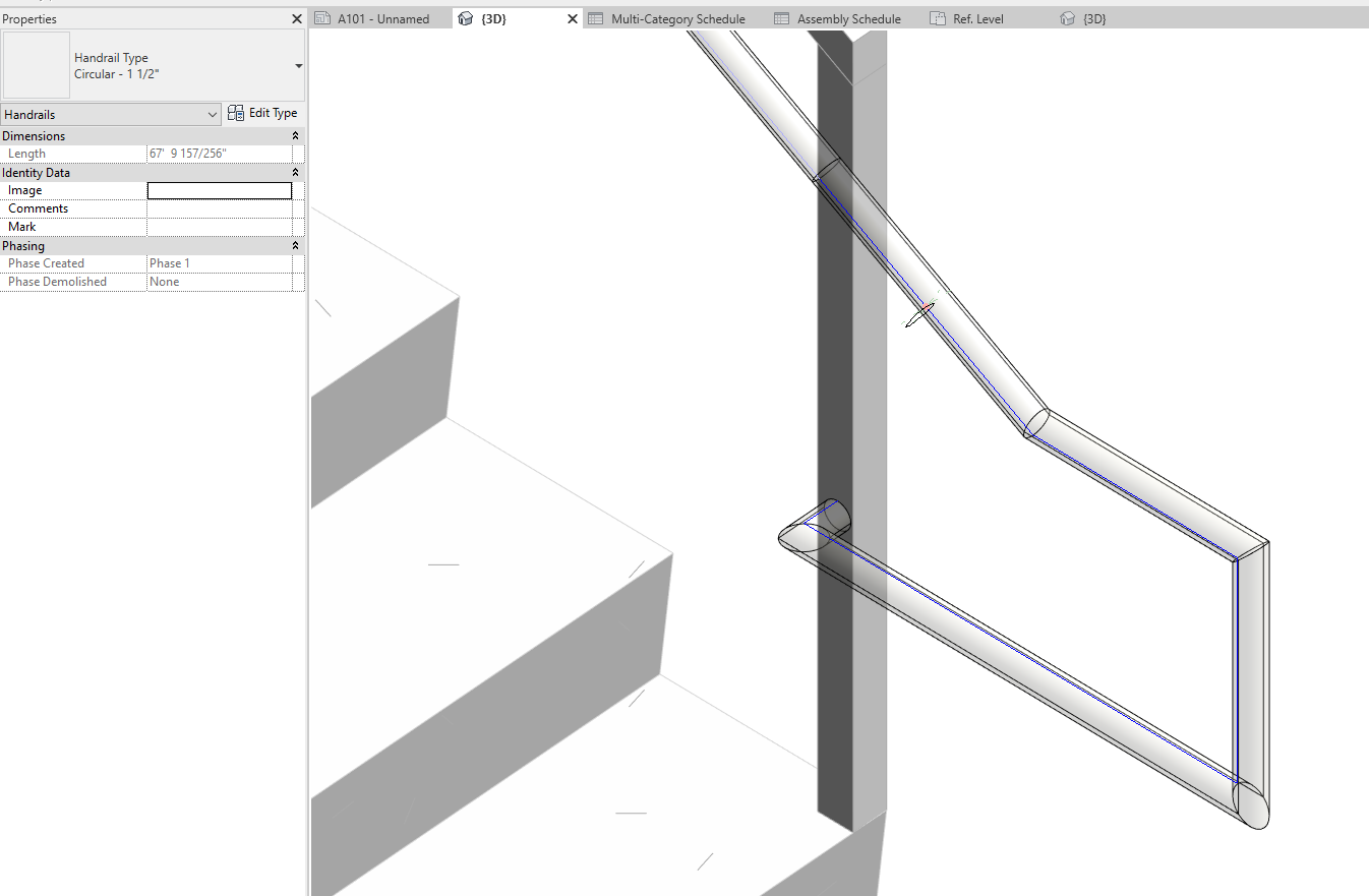 Solved: Handrail Return to Guardrail - Autodesk Community