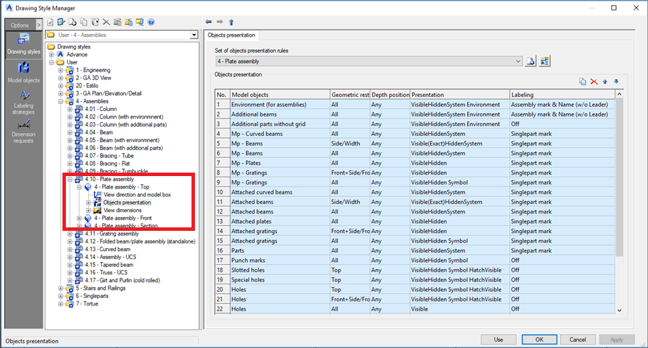 Grids in drawing in Assembly - Autodesk Community