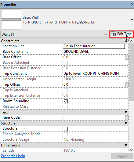 Extend wall linings/claddings in plan view - Autodesk Community