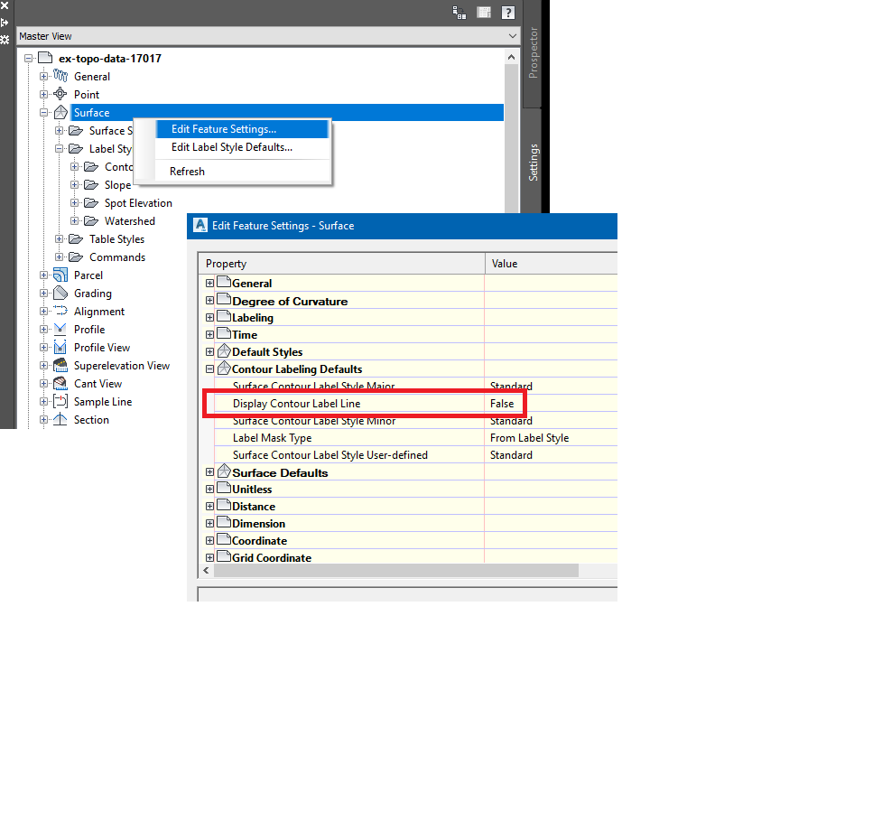Solved: Surface Labelling - Autodesk Community