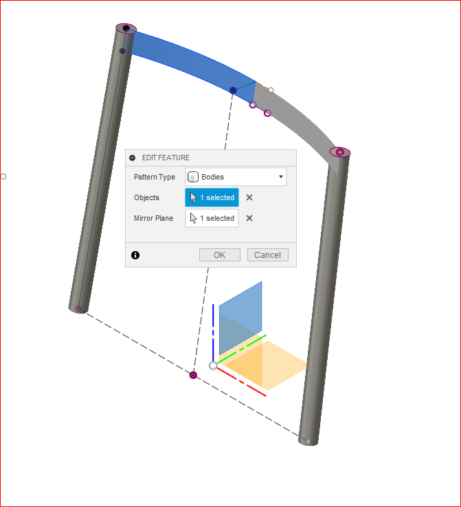 Symmetry preview axis/plane for creating symmetrical parts - Autodesk Community