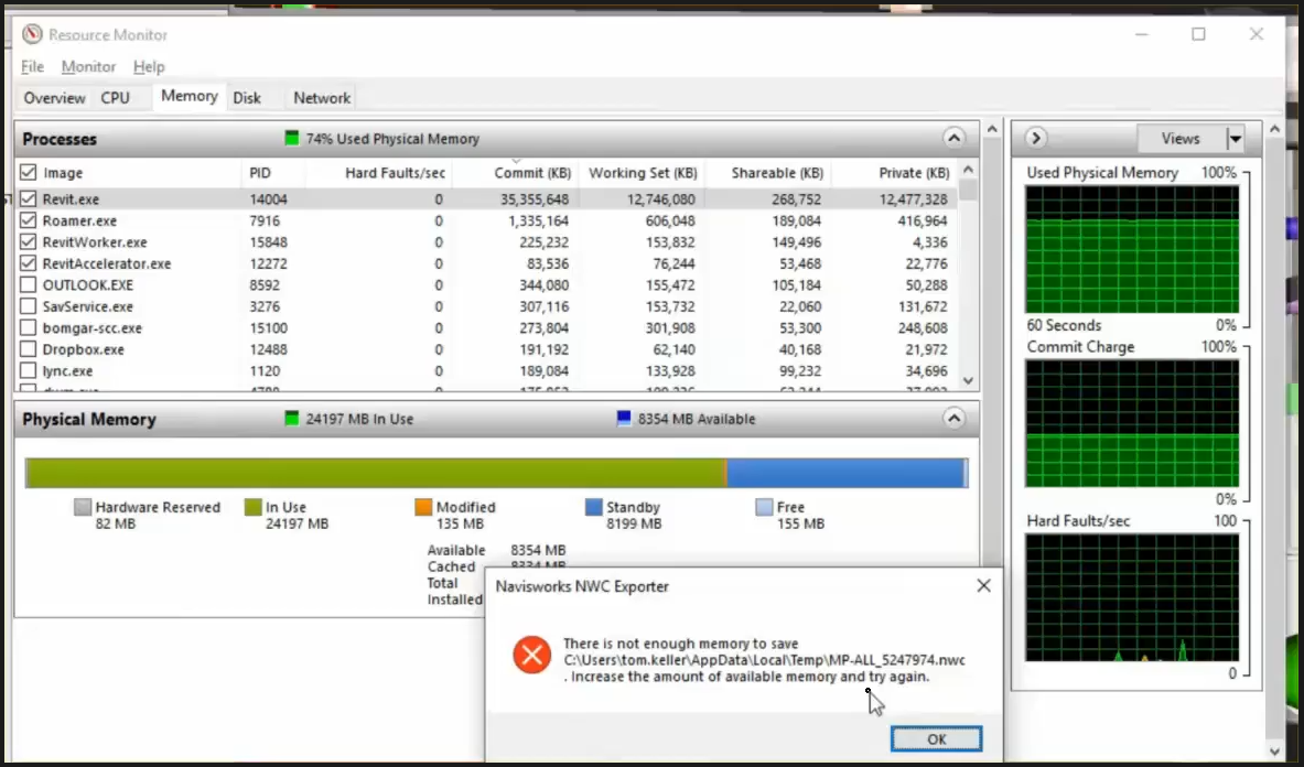 Solved: C4R model issues with memory, surely not? - Autodesk Community