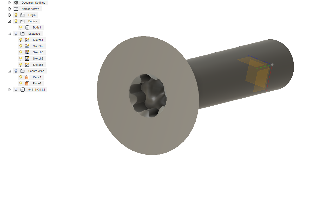 Solved: how to make a torx screw? - Autodesk Community