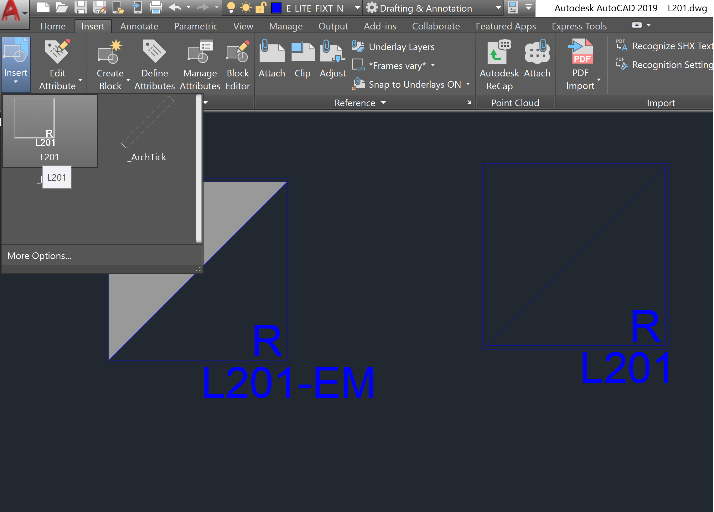 Solved: Block has two different representations - not a dynamic block - Autodesk Community