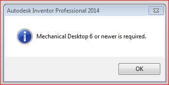 Inventor 2014 & Mechanical Desktop 2009 - Autodesk Community