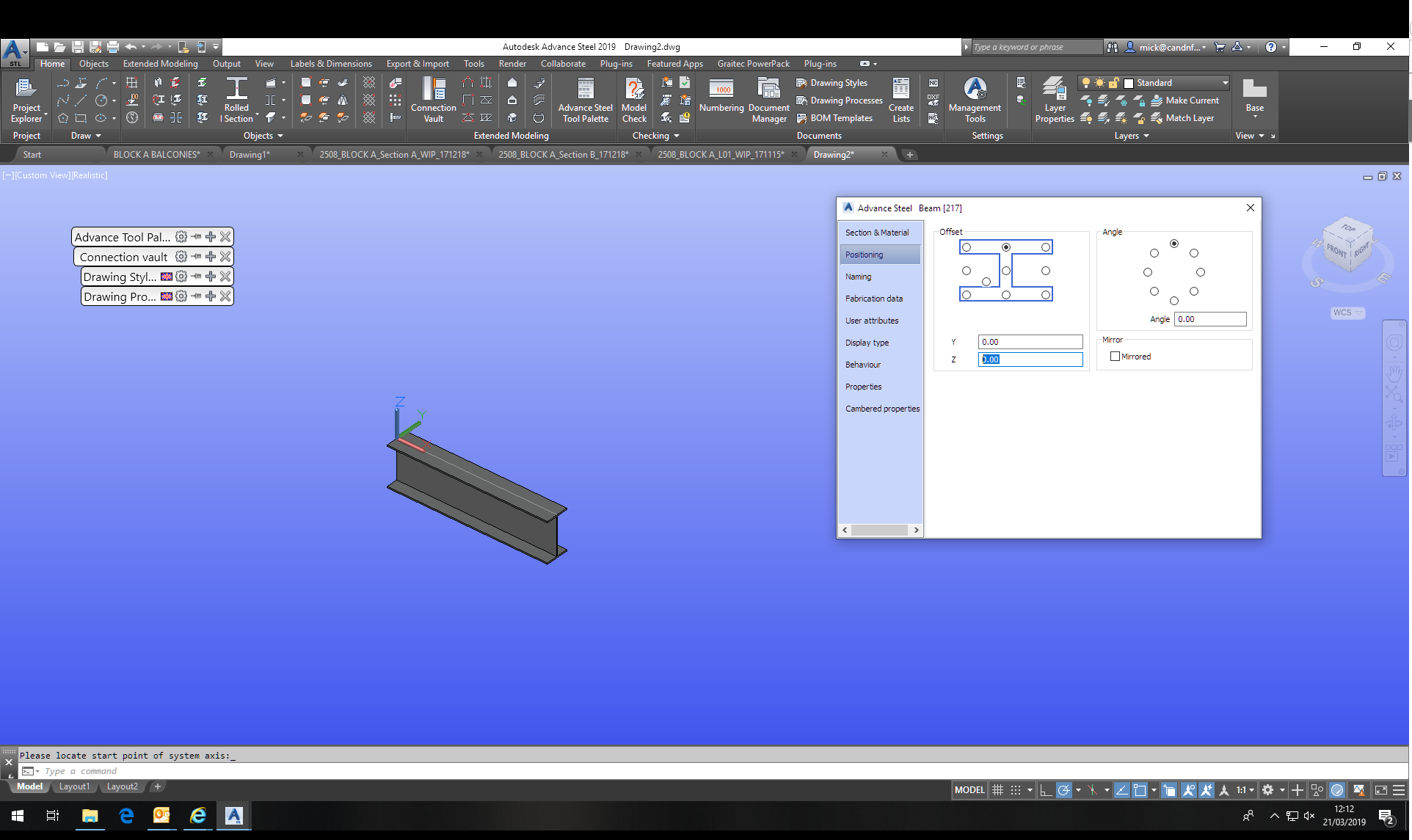 Solved: How to set top of steel elevation - Autodesk Community