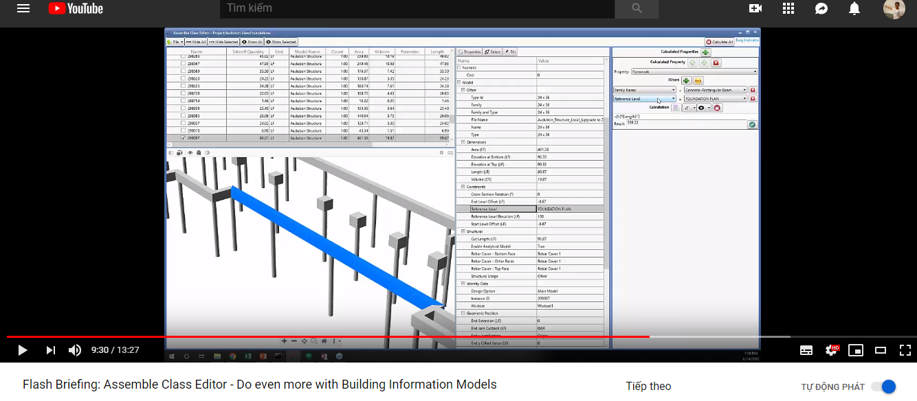 Solved: How to calculate formwork area by using Assemble Class Editor? - Autodesk Community