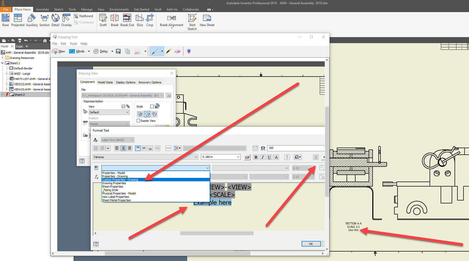 Solved: Use custom iproperties in leaders - Autodesk Community