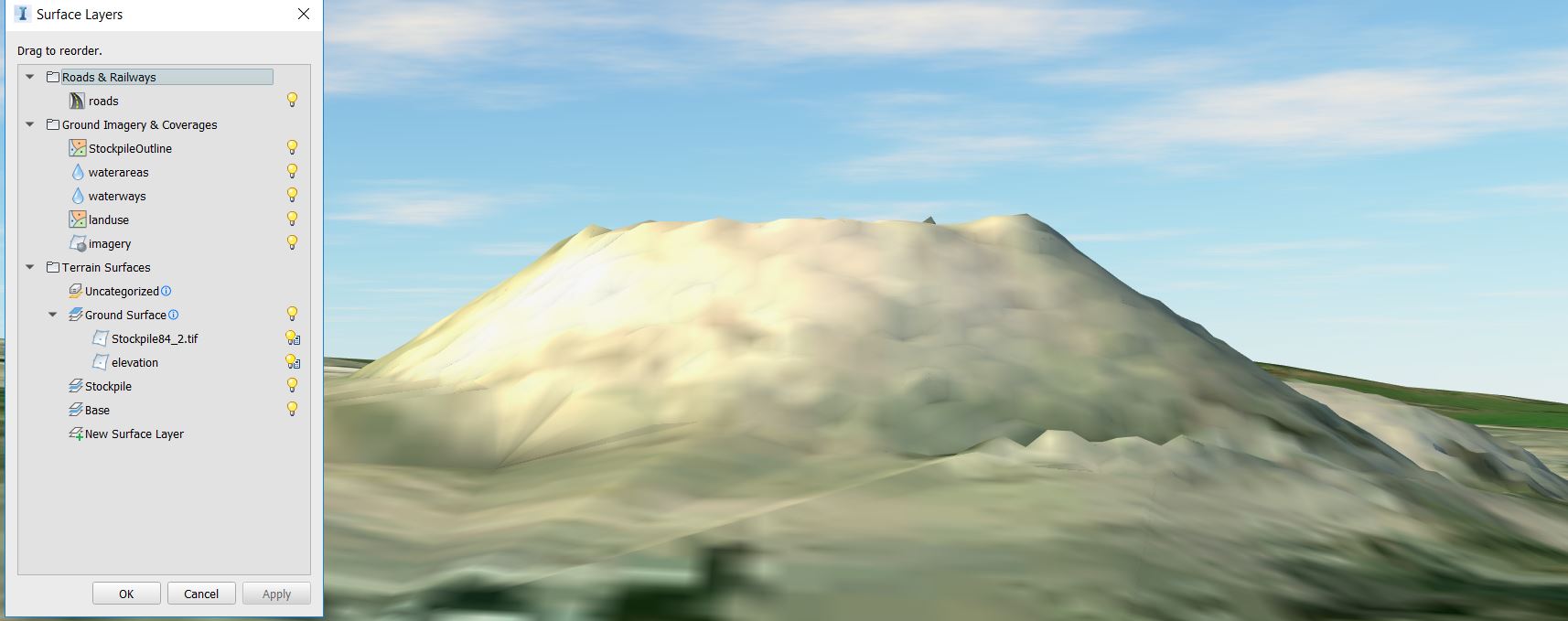 Managing surface terrain layers - Autodesk Community