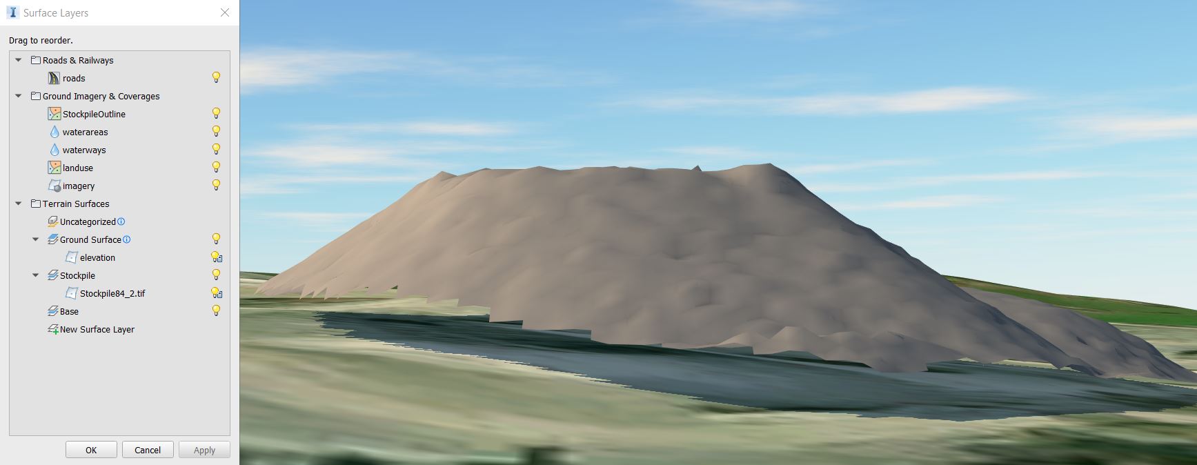 Managing surface terrain layers - Autodesk Community