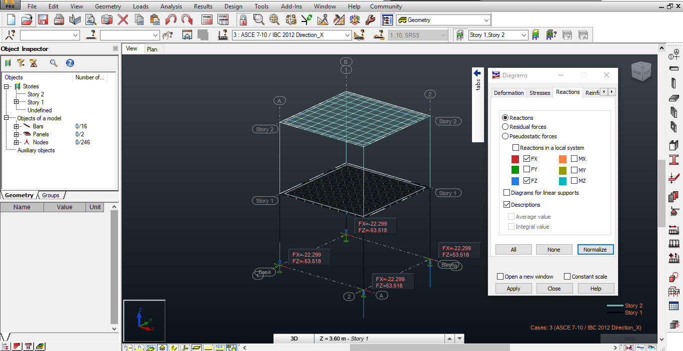Seismic Reaction, RSAP vs midasGEN - Autodesk Community