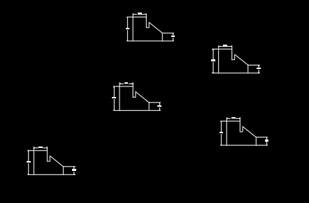 How to offset object positions relative to a point with % as the ...
