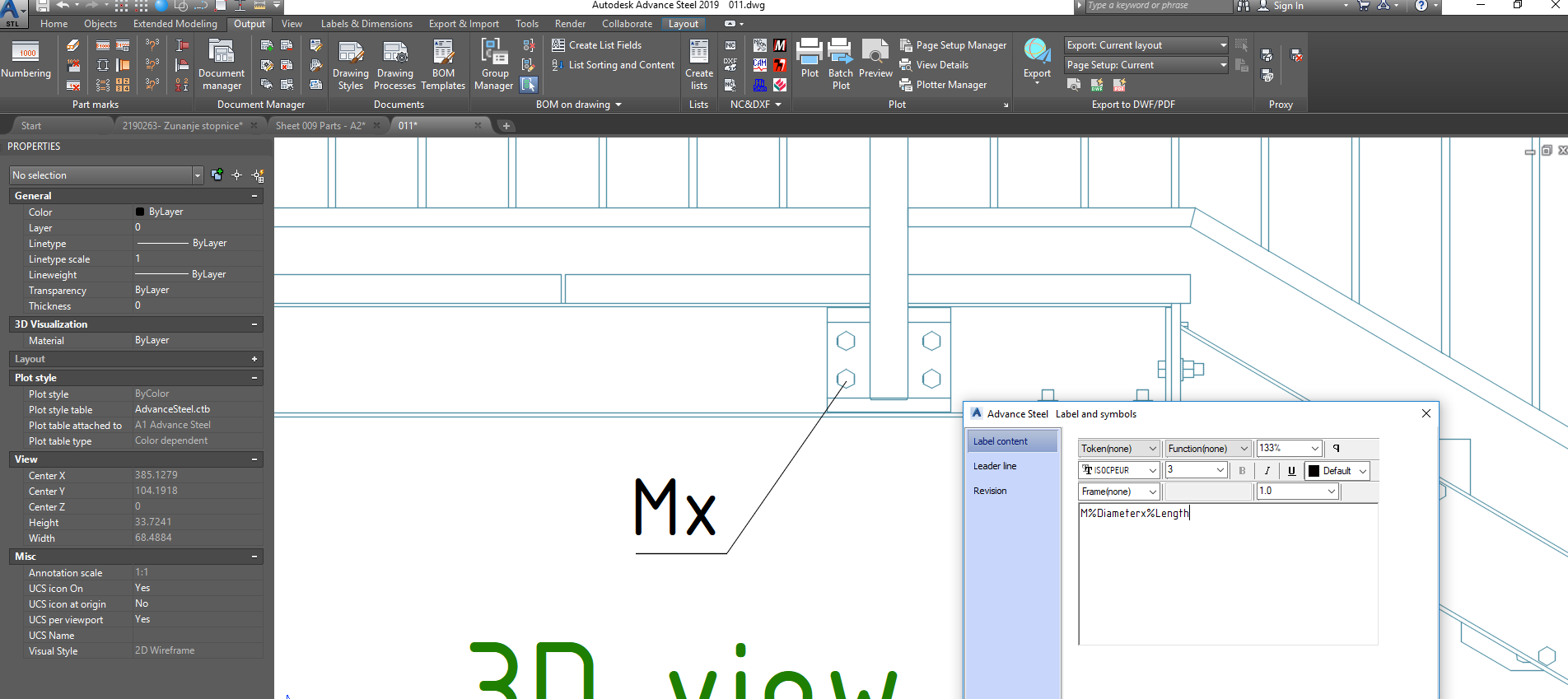 Solved: Bolt labeling presentation - Autodesk Community