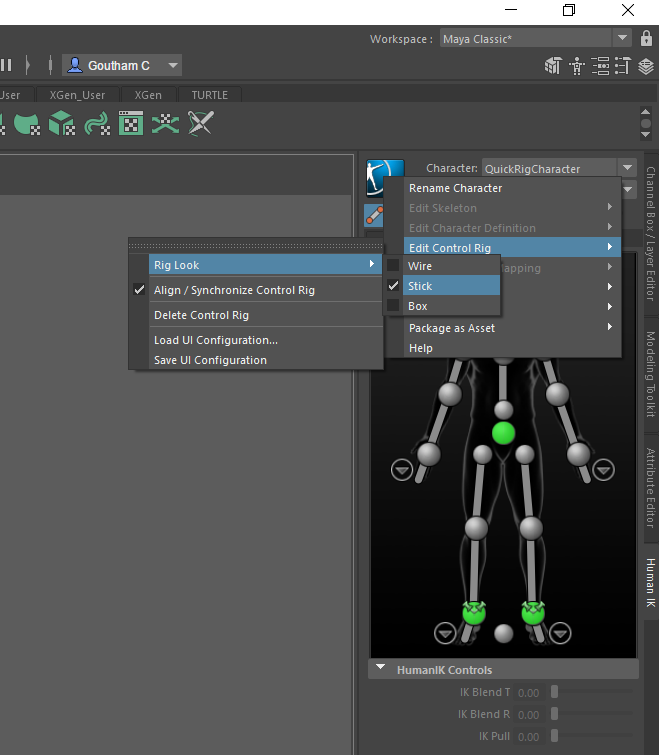 How can i change the shape of my IK joints? - Autodesk Community