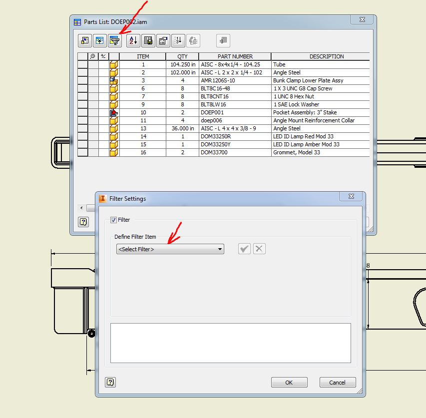 Table of Reference Parts - Autodesk Community