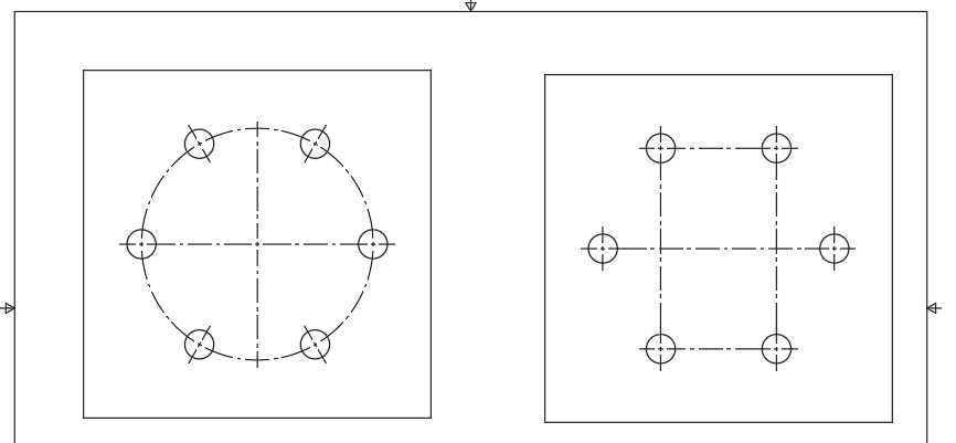 Solved: Precisely locating holes and adding center marks - Autodesk ...