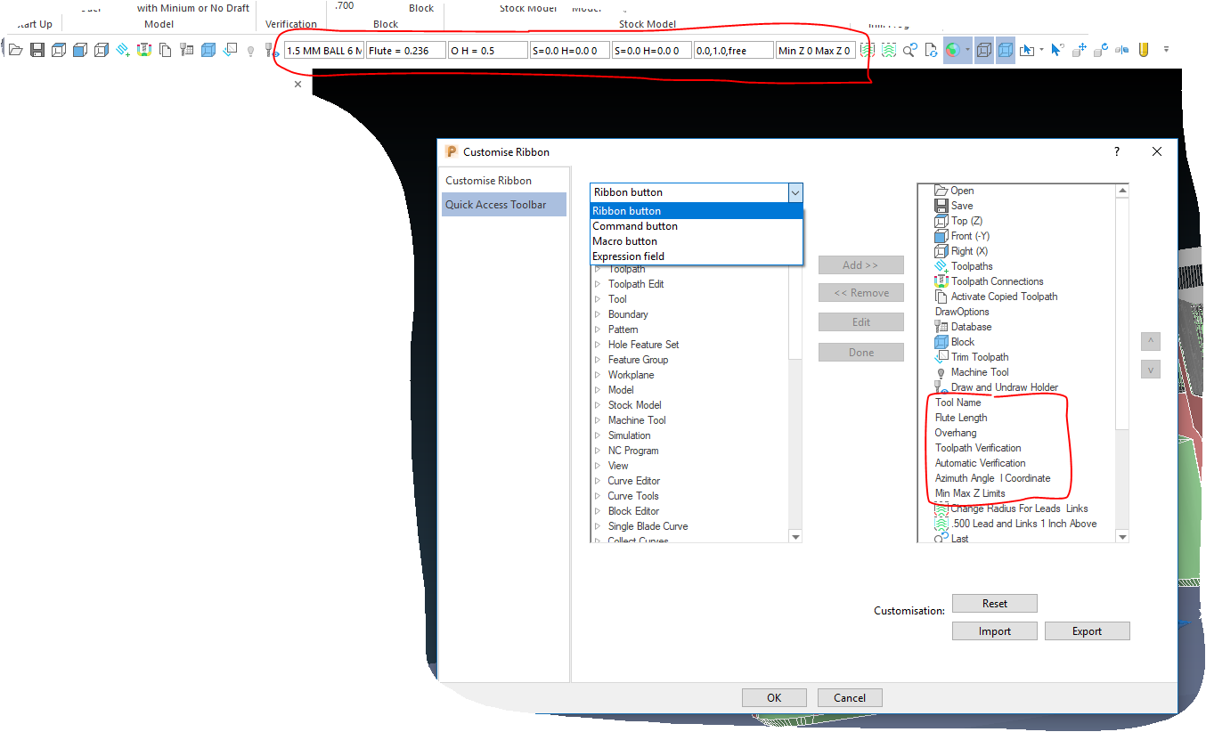 Solved: MORE TASK BAR USER DEFINED FIELDS - Autodesk Community