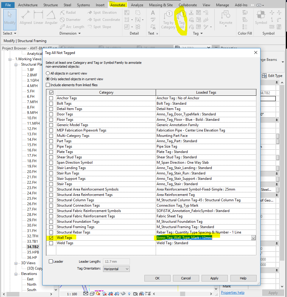 Solved: Tagging precast wall panel - Autodesk Community