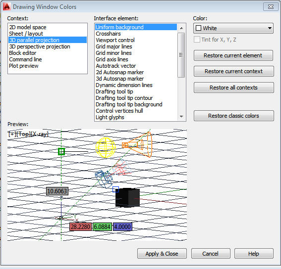 Change 3D Background Color - Autodesk Community