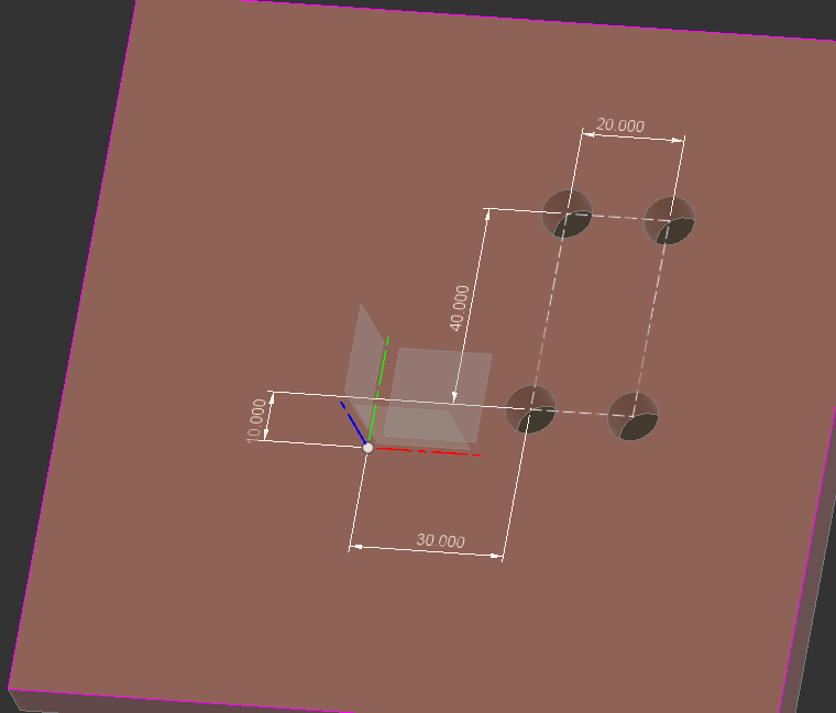 How to numerically move multiple holes at once - Autodesk Community